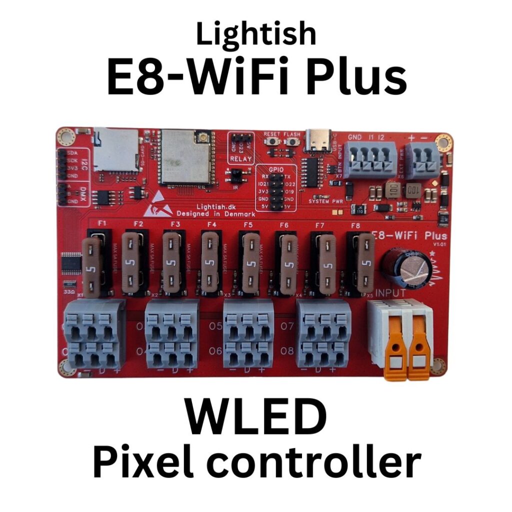 E8-WiFi Plus – Pixel Controller